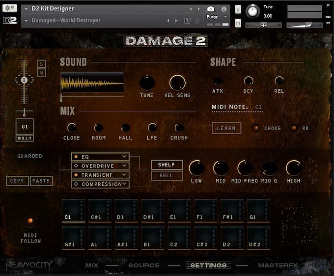 Heavyocity DAMAGE 2レビュー次世代のエピックパーカッション - 96bit-music