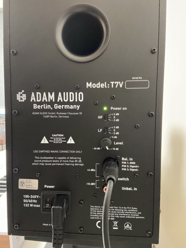 ADAM Audio T7Vレビュー ニアフィールドモニターとしてコスパが高い！ - 96bit-music
