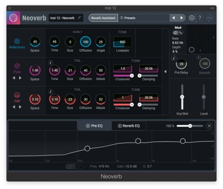 izotope NeoverbレビューAIが作るプロレベルのリバーブコントロール | 96bit-music