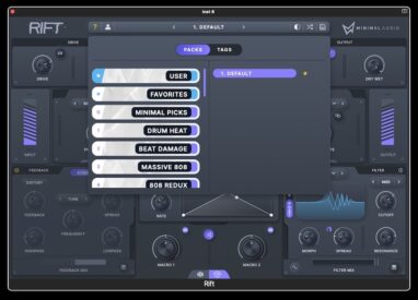 Minimal Audio Rift 2.0 レビュー クオリティが3割増しになる秘密兵器的ディストーションプラグイン - 96bit-music